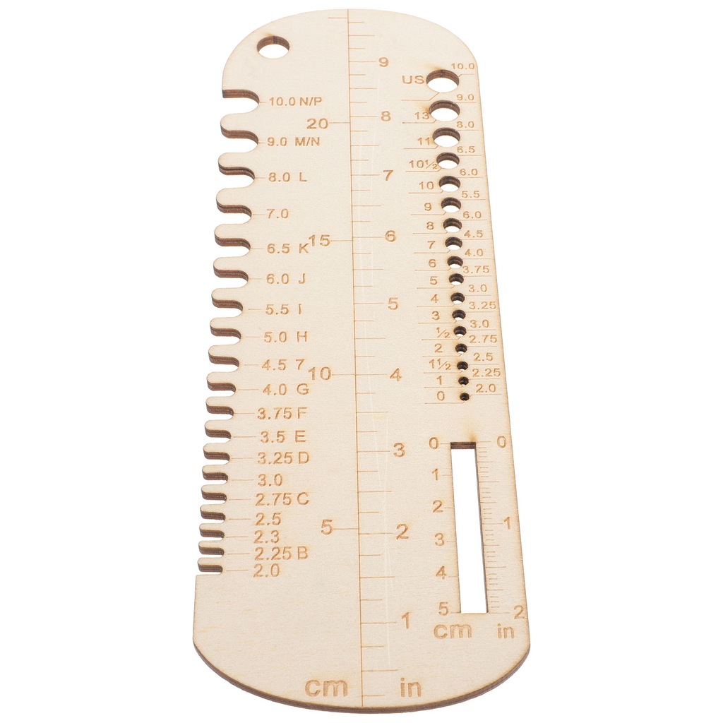 Sock Blocker Wooden Sock Ruler Knitting Crochet - 14420909646 ...