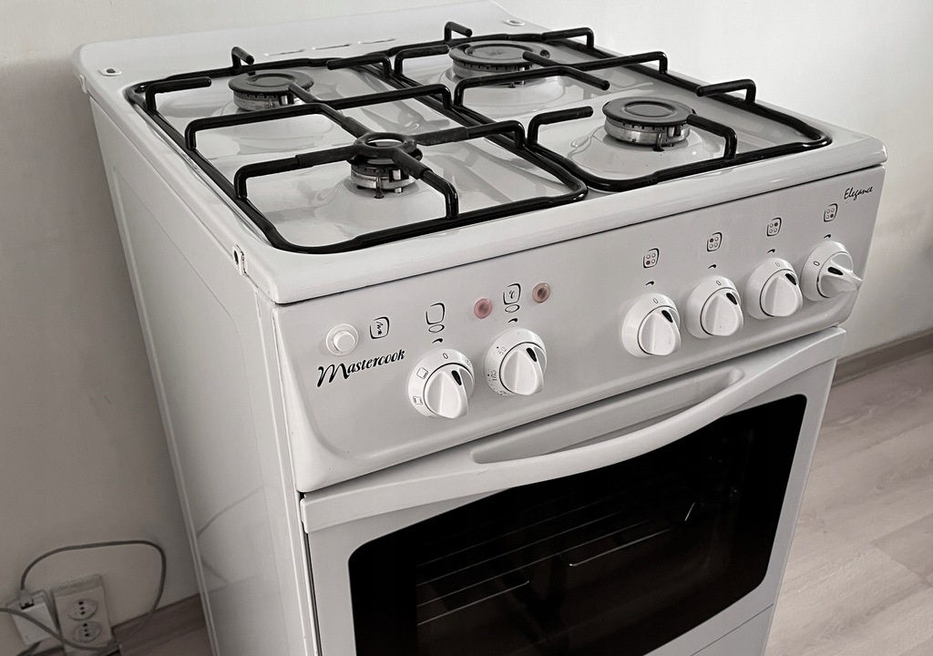 Kuchenka gazowa Mastercook Elegance - SUPER stan - 10857668409 ...