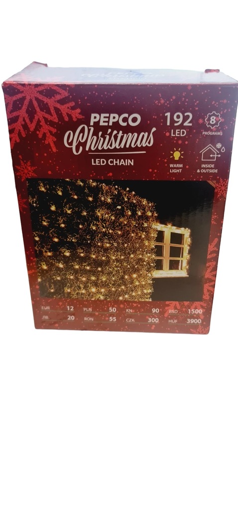 Pepco Kurtyna Świetlna Zewnętrzna 220 Led - 14595744678 - oficjalne ...