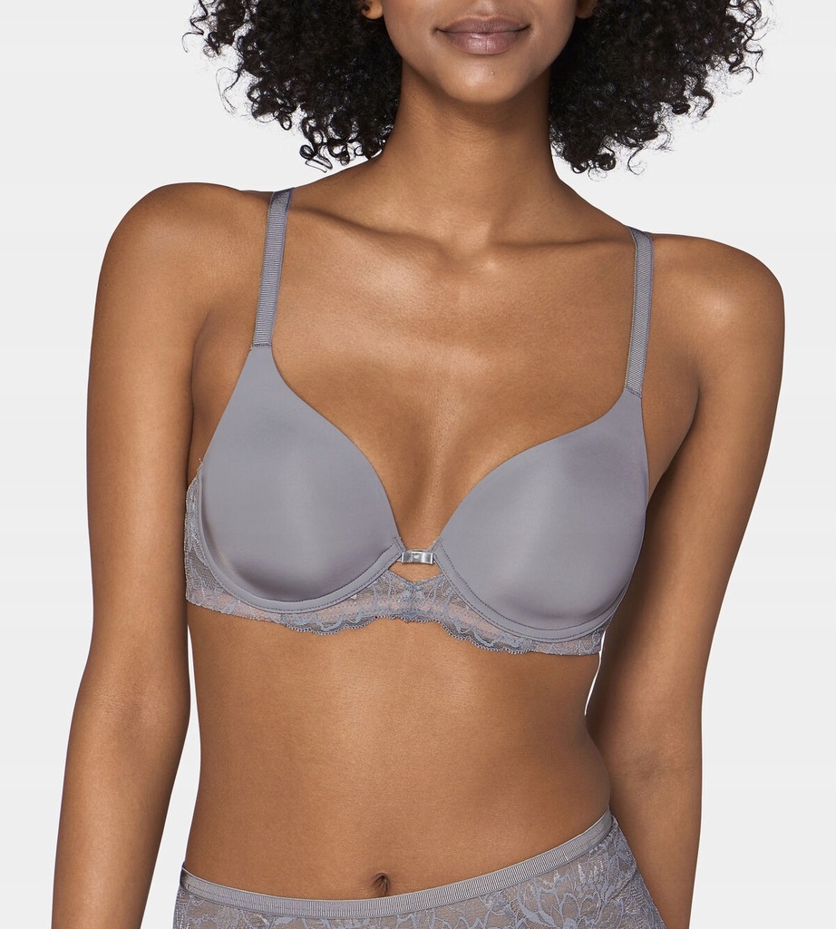 TRIUMPH AMOURETTE CHARM WHP01 BIUSTONOSZ SZARY 75F - 11718096696 - oficjalne archiwum Allegro