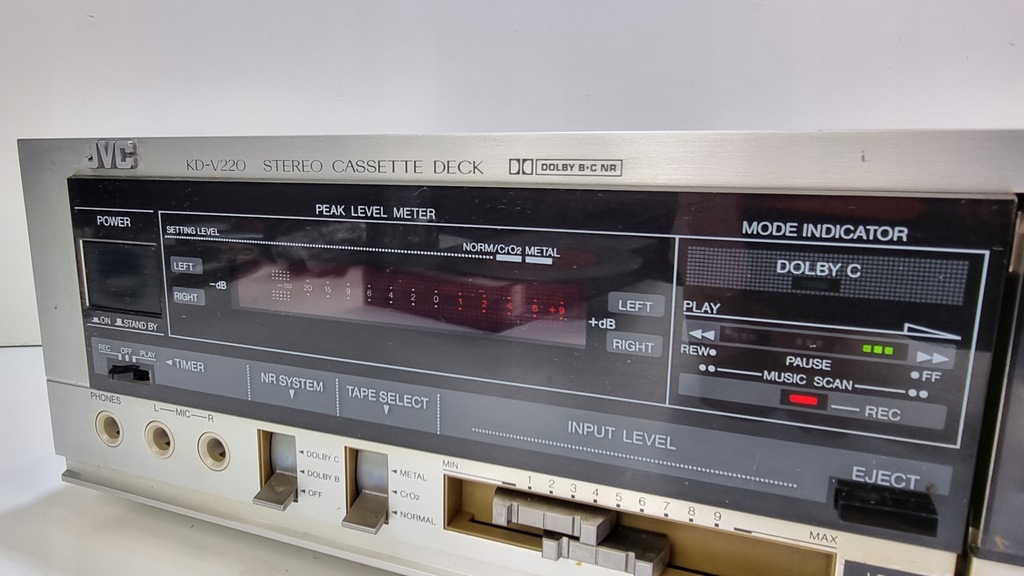 JVC KD V 220 magnetofon tapedeck casette deck - 11904811410 - oficjalne ...