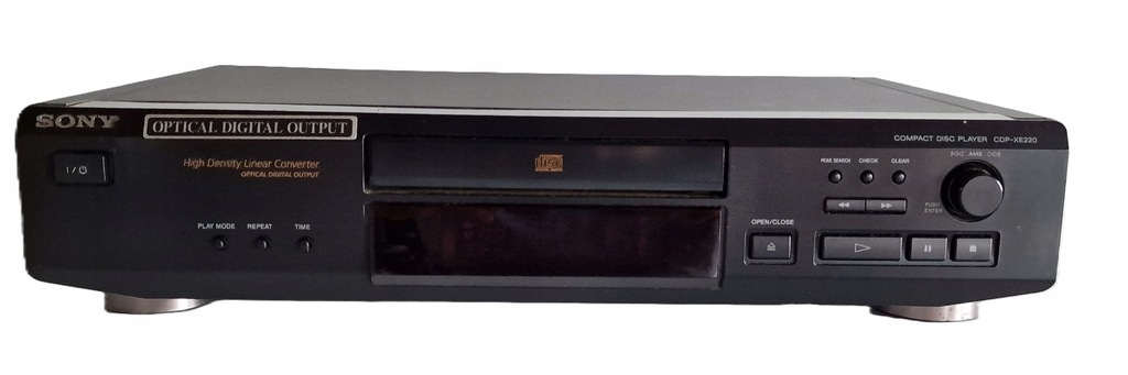 SONY odtwarzacz CD player CDP XE 220 CDP-XE220 - 15418860239 - oficjalne archiwum Allegro