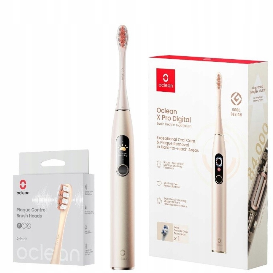 Szczoteczka soniczna OCLEAN X Pro Digital ZESTAW - 12882454898 - oficjalne archiwum Allegro