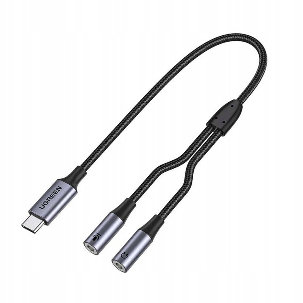 ADAPTER DO SŁUCHAWEK USB-C NA 2X MINI-JACK 3,5MM - 12064268087 ...