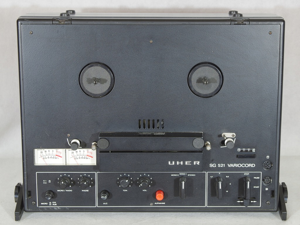 Magnetofon szpulowy Uher SG 521 VARIOCORD - 13834554658 - oficjalne archiwum Allegro