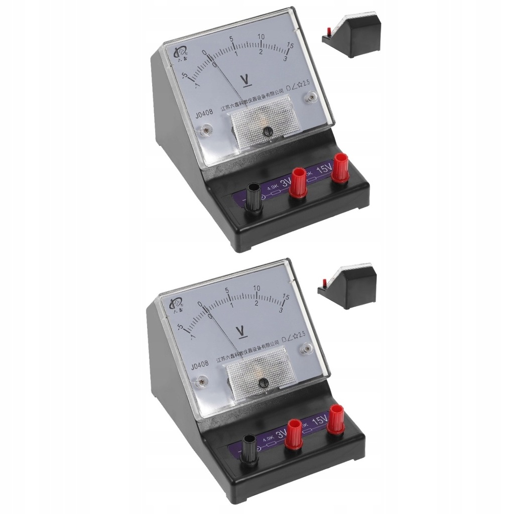 Laboratory Voltmeter Power Monitor Physics 2 Pc - 14276828387 ...