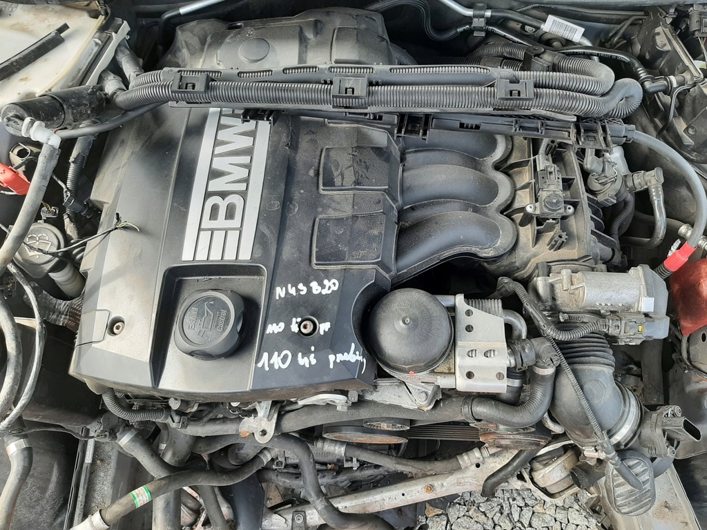 BMW E87 E90 E60 SILNIK KOMPLETNY N43B20A - 12150400131 - oficjalne ...