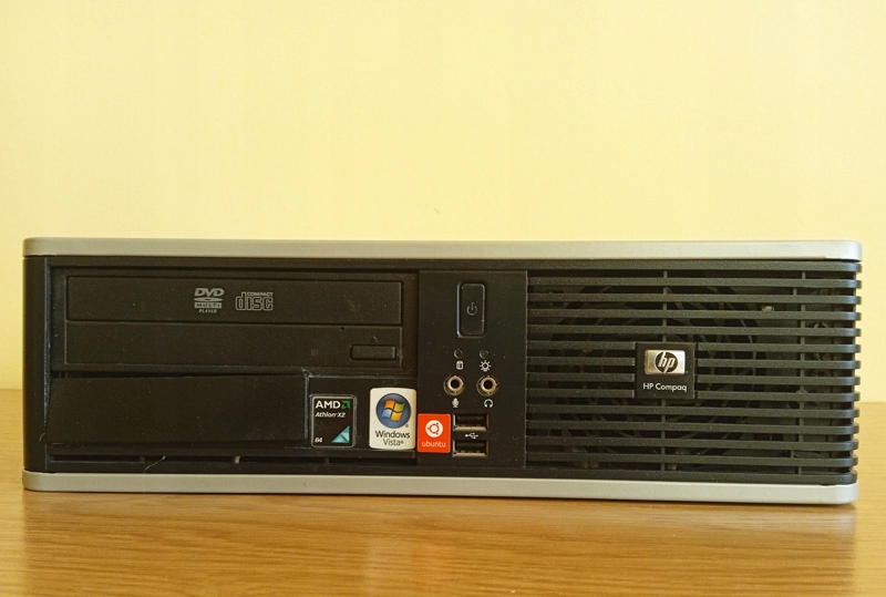 Komputer stacjonarny HP Compaq dc5850 AMD Athlon Dual Core 64bit bez ...
