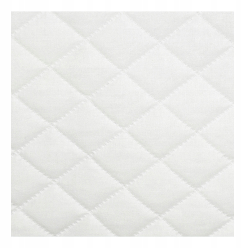 BAWEŁNA PIKOWANA NA WATOLINIE ROMBY 0,5m Biała - 12558096137 - oficjalne archiwum Allegro