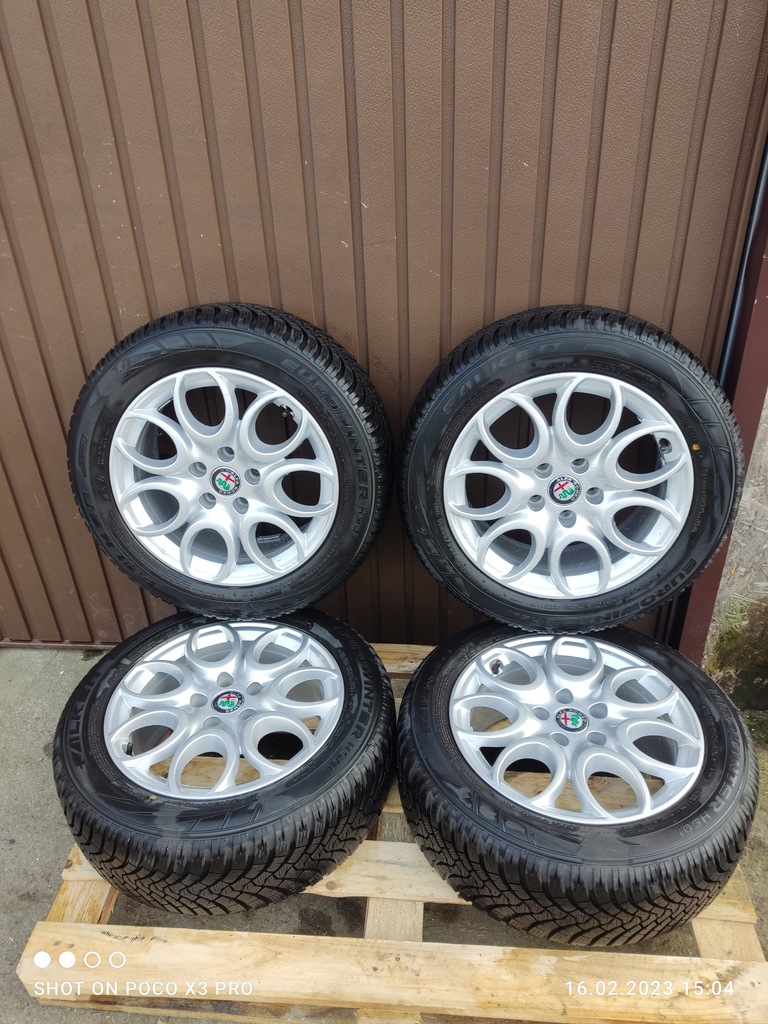 Koła felgi opony aluminiowe Alfa Romeo giulietta - 13285828298 ...