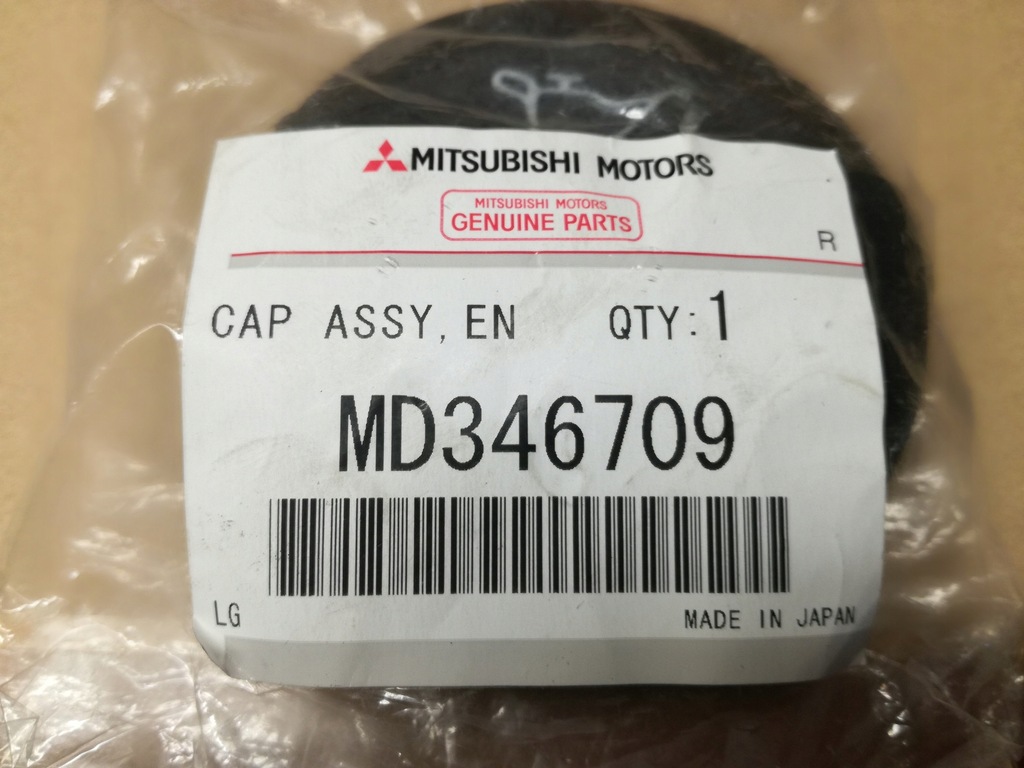 ORYGINALNY KOREK WLEWU OLEJU MITSUBISHI MD346709 - 9629977543 ...