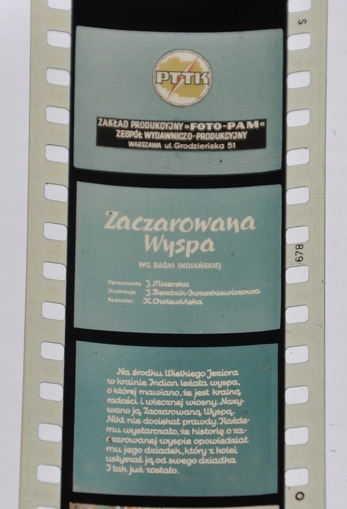 ZACZAROWANA WYSPA bajka rzutnik ANIA PRL lata 60 - 10192175246 - oficjalne archiwum Allegro