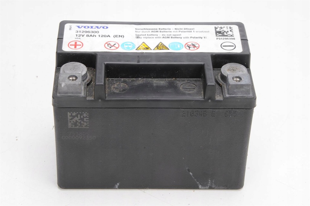VOLVO S60 V60 AKUMULATOR 120A START STOP 31296300 - 9168545280 - oficjalne archiwum Allegro