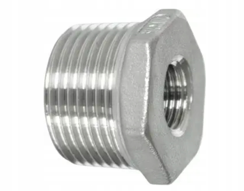 Redukcja gwintowana nierdzewna, złączka redukcyjna Gz 1" na Gw 3/4" - 14835549511 - oficjalne ...