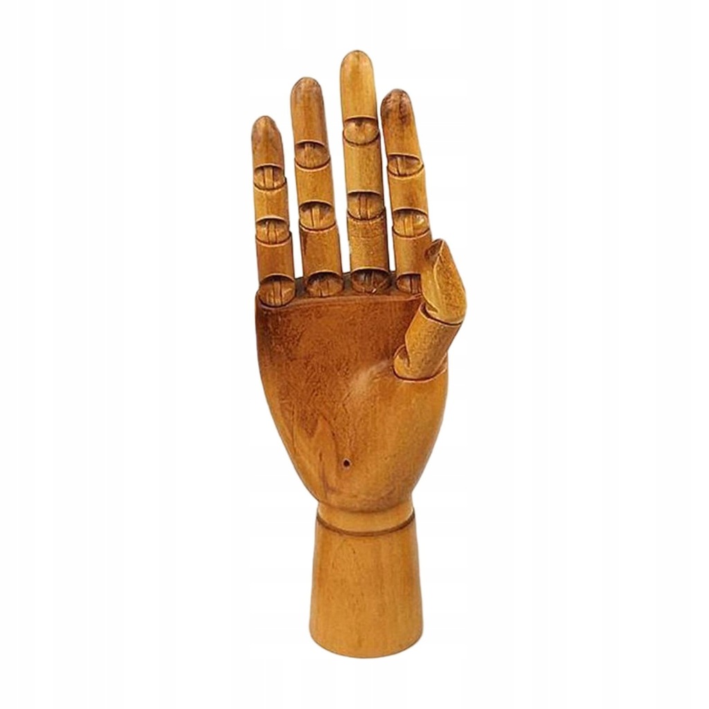 Wooden Manikin Hand Model Articulated Right Hand - 13023875322 ...