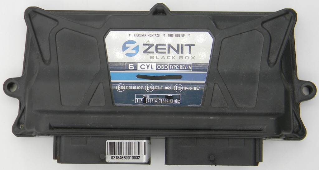 ZENIT BLACK BOX 6 CYL OBD Type REV-4 STEROWNIK LPG - 14267042622 ...
