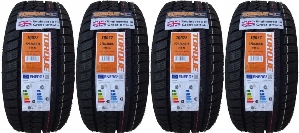 4x OPONY ZIMOWE NOWE 225/50R17 MEGA JAKOŚĆ - 14369542319 - oficjalne archiwum Allegro