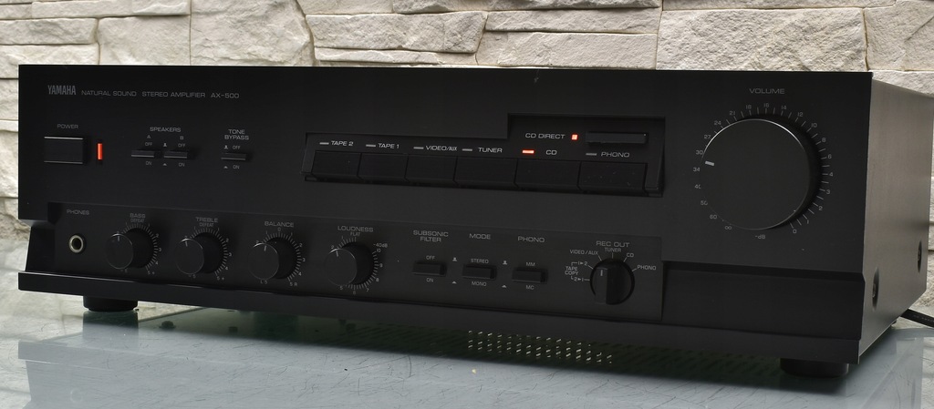 Yamaha Ax-500 legendarny wzmacniacz stereo - 12690278743 - oficjalne ...