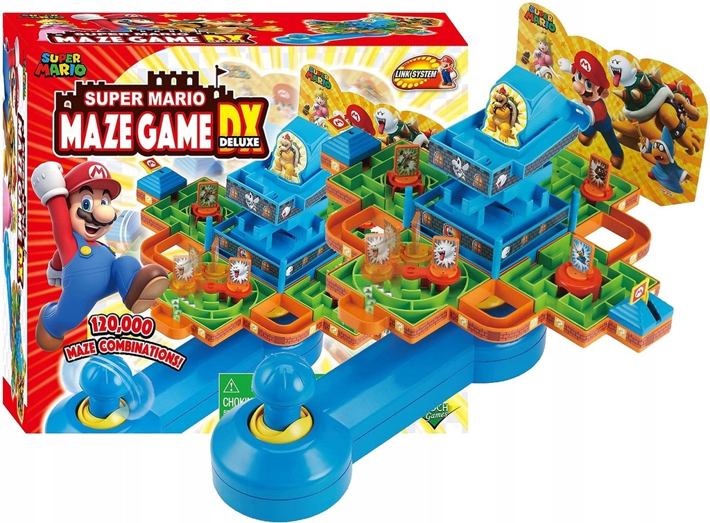 EPOCH SUPER MARIO GRA MAZE GAME DX DELUXE 7371 - 11821127129 ...