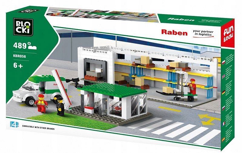 KLOCKI BLOCKI RABEN KBR056 BAZA MAGAZYNOWA 489EL - 7679458840 ...