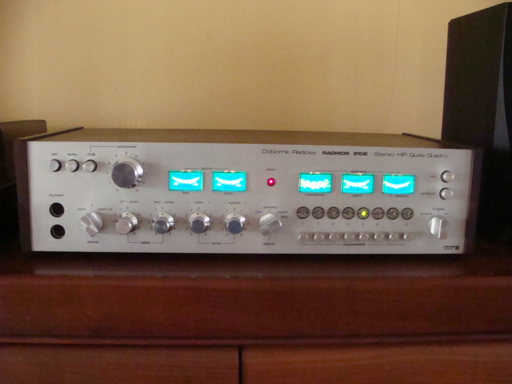 Amplituner Unitra Radmor 5102 2.0 srebrny - 12015910981 - oficjalne ...