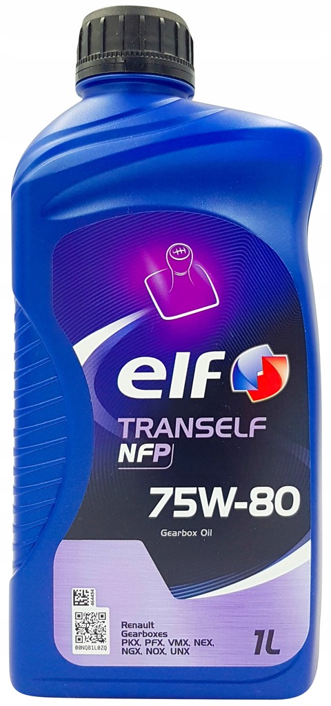 RENAULT ELF olej przekładniowy do skrzyni 75w80 - 13578486394 - oficjalne archiwum Allegro