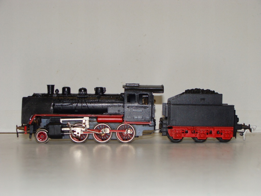 LOKOMOTYWA PAROWÓZ BR 24 002 - GUTZOLD - H0 - 13274425091 - oficjalne archiwum Allegro