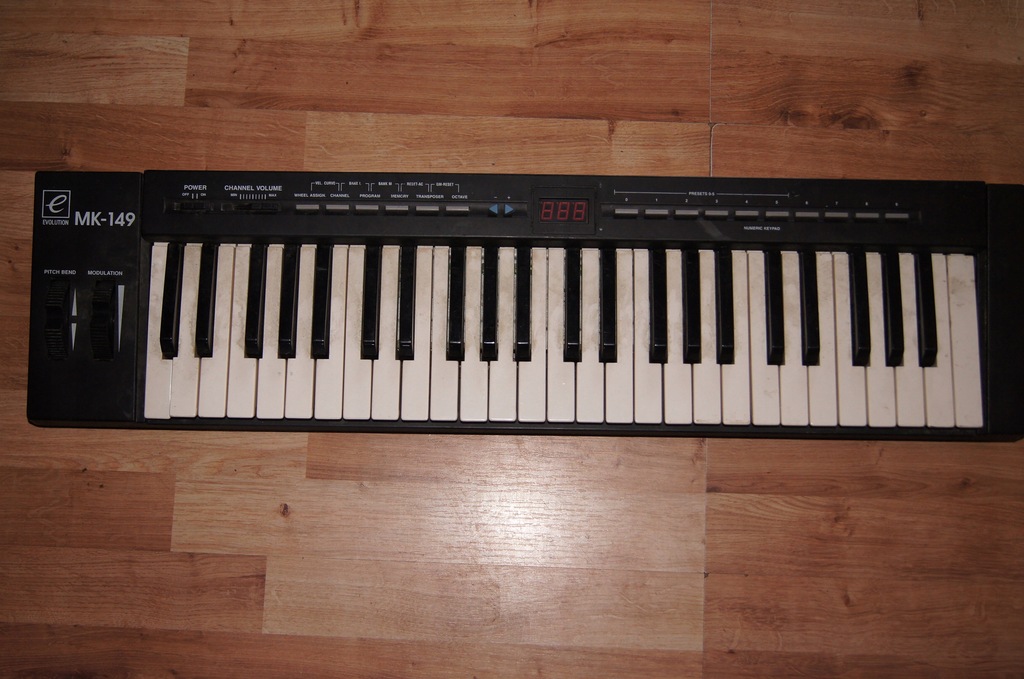 evolution midi keyboard MK149 klawiatura sterująca - 12370350969 ...