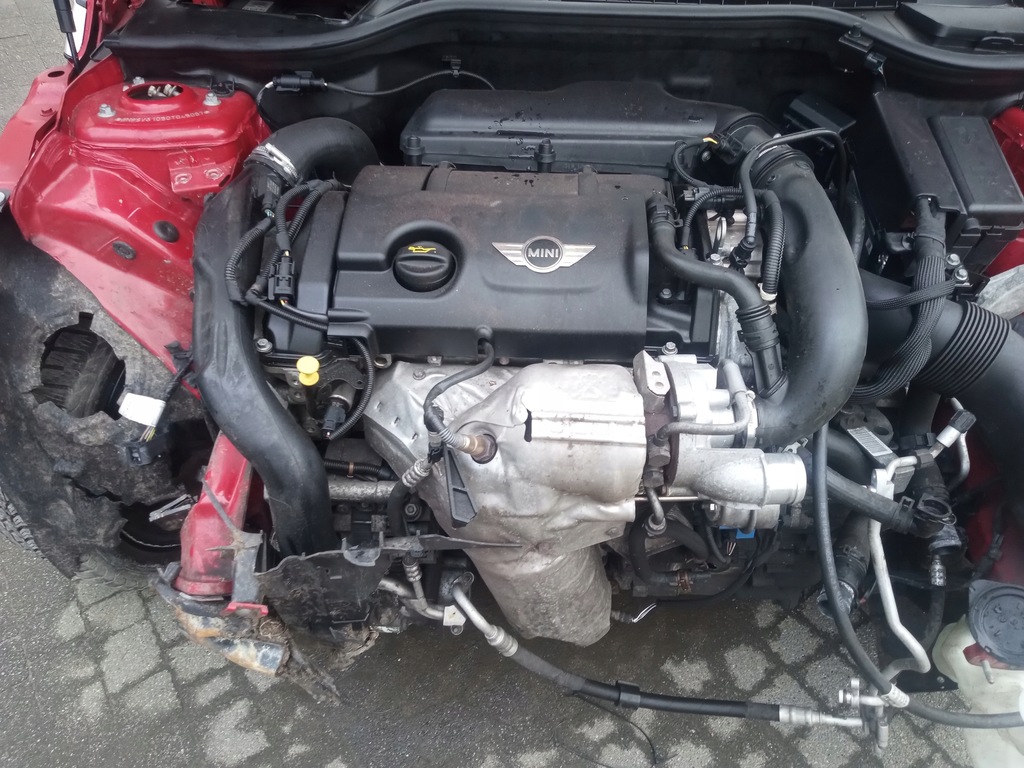 Silnik MINI Cooper S r56 R60 N18B16 N18b16a zamontowany kompletny ...