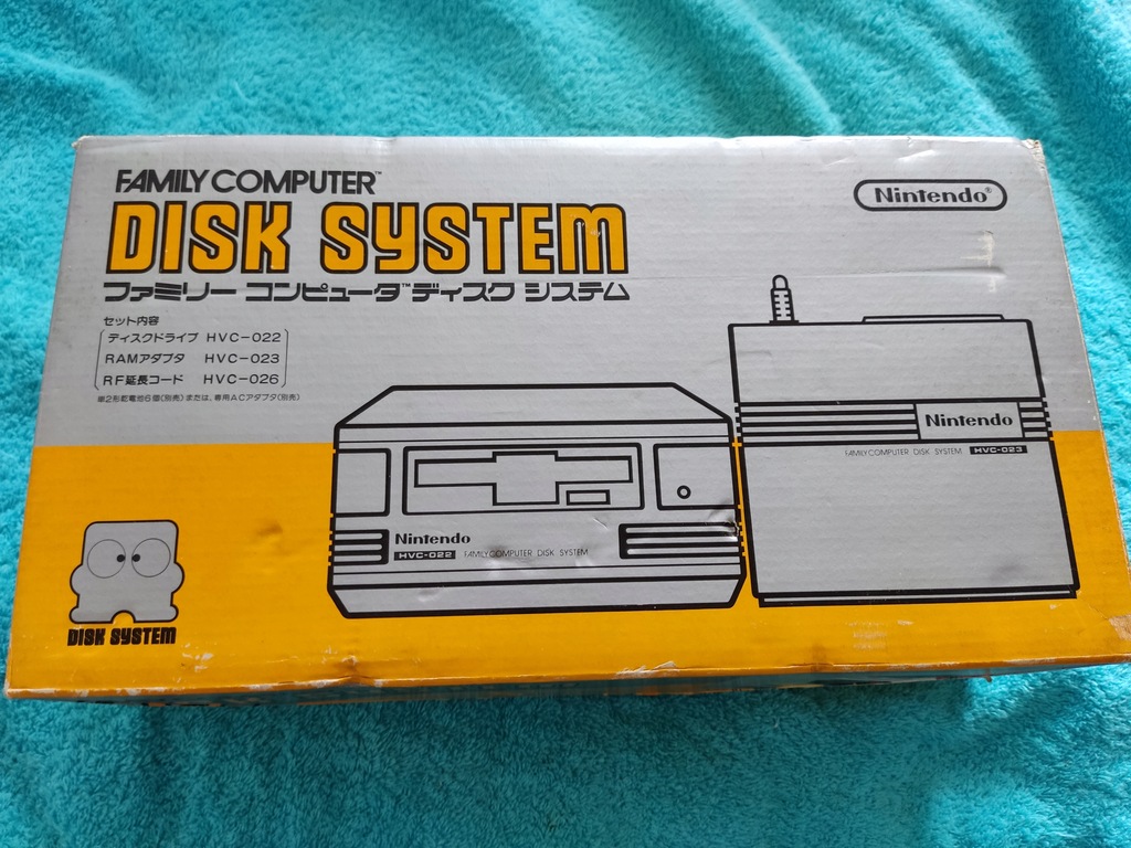 Famicom Disk System+box+Ram Adapter+instrukcja - 12932345572 ...