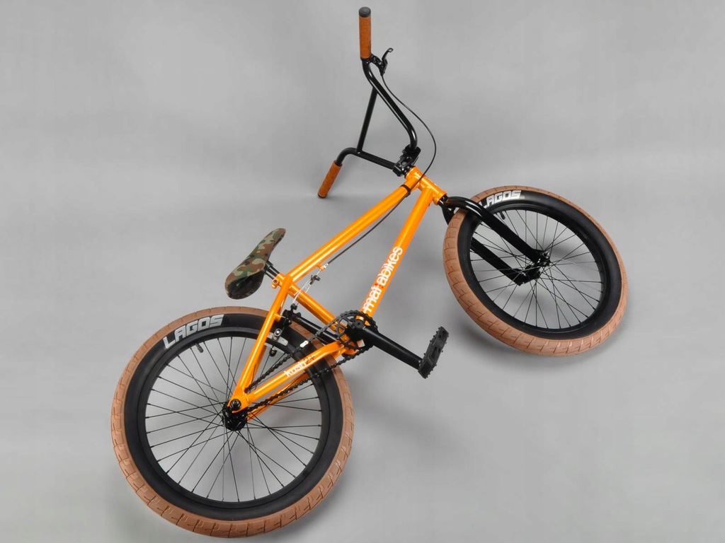 Rower BMX 20" MAFIABIKES Kush2+ Orange 2019 - 7658999948 - oficjalne archiwum Allegro