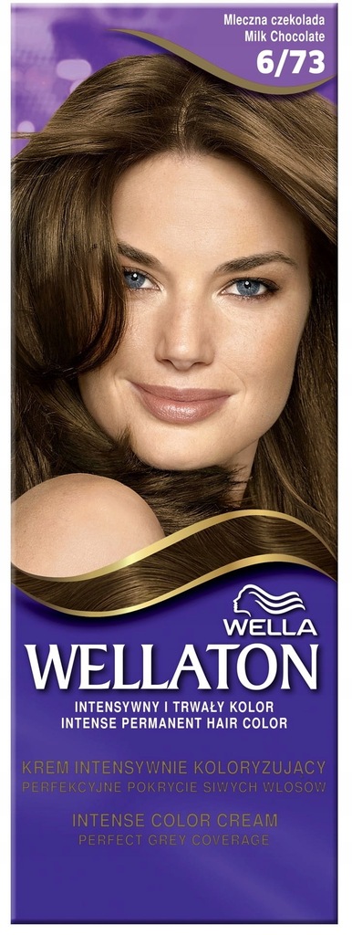 WELLATON Farba do włosów 6/73 Mleczna Czekolada - 11371580102 ...
