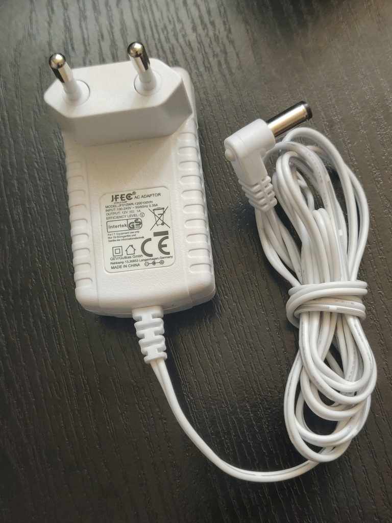ZASILACZ JFEC JF012WR-1200100VH 12V 1A - 11984639790 - oficjalne ...