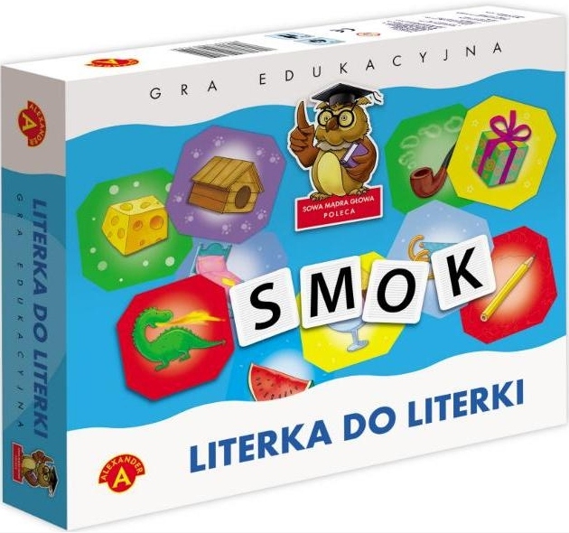 Literka do literki - gra edukacyjna - 12537340157 - oficjalne archiwum Allegro