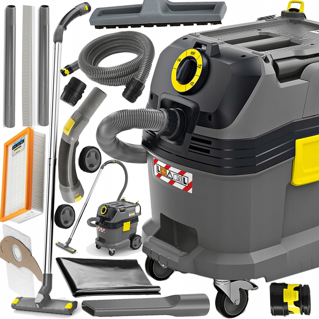 ODKURZACZ PRZEMYSŁOWY KARCHER NT 30/1 OTRZĄSACZ XL - 11620405272 - oficjalne archiwum Allegro
