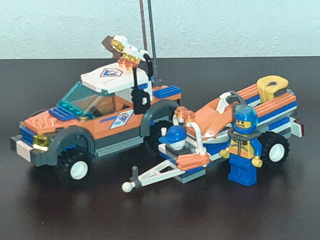 LEGO 7737 Coast Guard 4WD & Jet Scooter. - 12963704919 - oficjalne ...