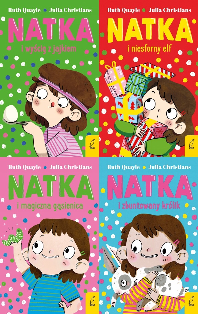 Natka i zbuntowany królik. Tom 1-4, Ruth Quayle - 11958569553 - oficjalne archiwum Allegro