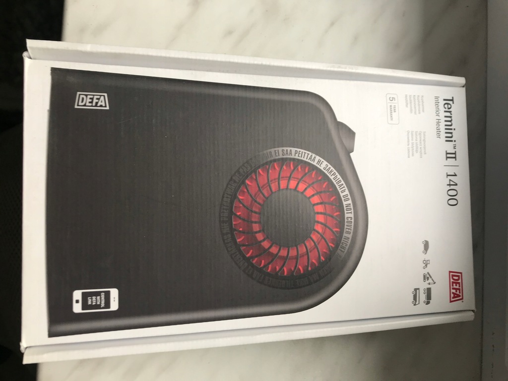 Grzałka farelka DEFA TERMINI II 1400 + przewód - 9493283251 - oficjalne ...