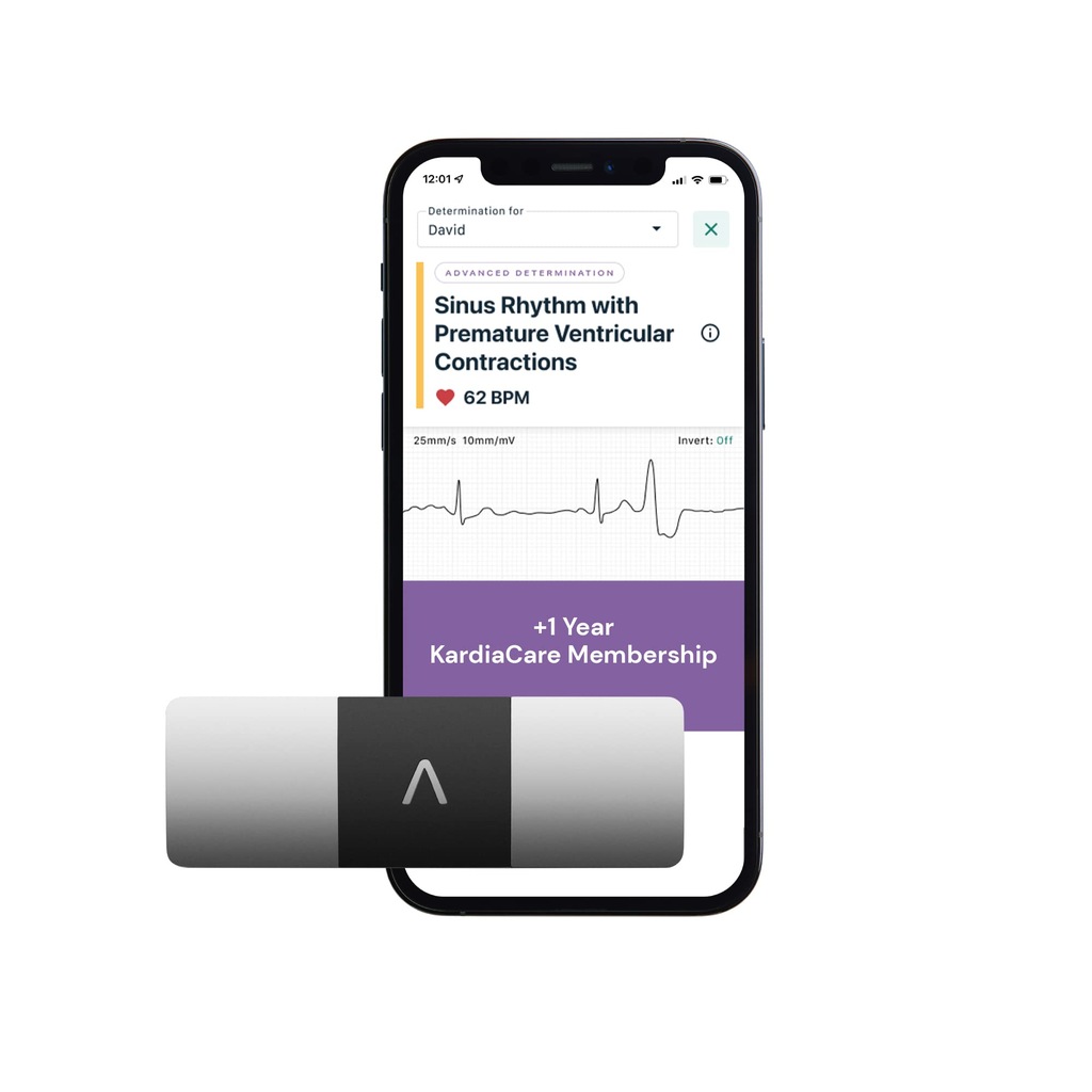 AliveCor KardiaMobile 6L urządzenie EKG i monitor serca - 14483124243 ...