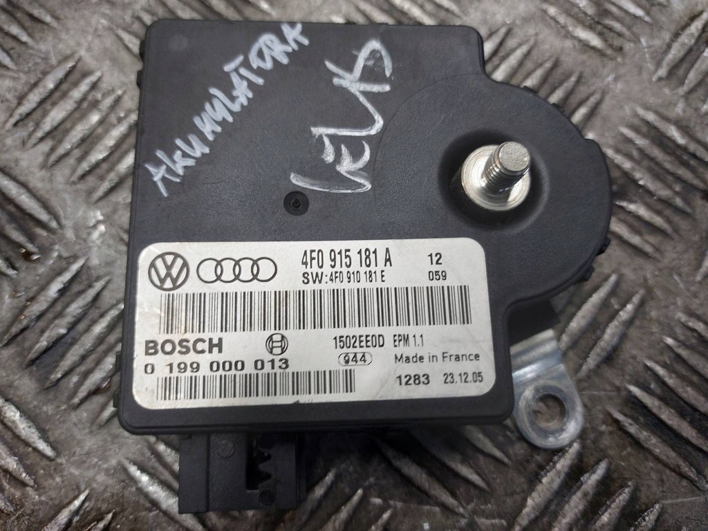 MODUŁ STEROWNIK AKUMULATORA AUDI A6 C6 4F0915181A - 14554602083 ...