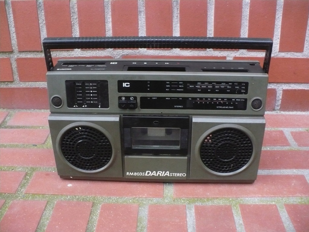 RADIOODBIORNIK DARIA STEREO RMS803 UNITRA ELTRA - OBUDOWA - 15296478430 ...