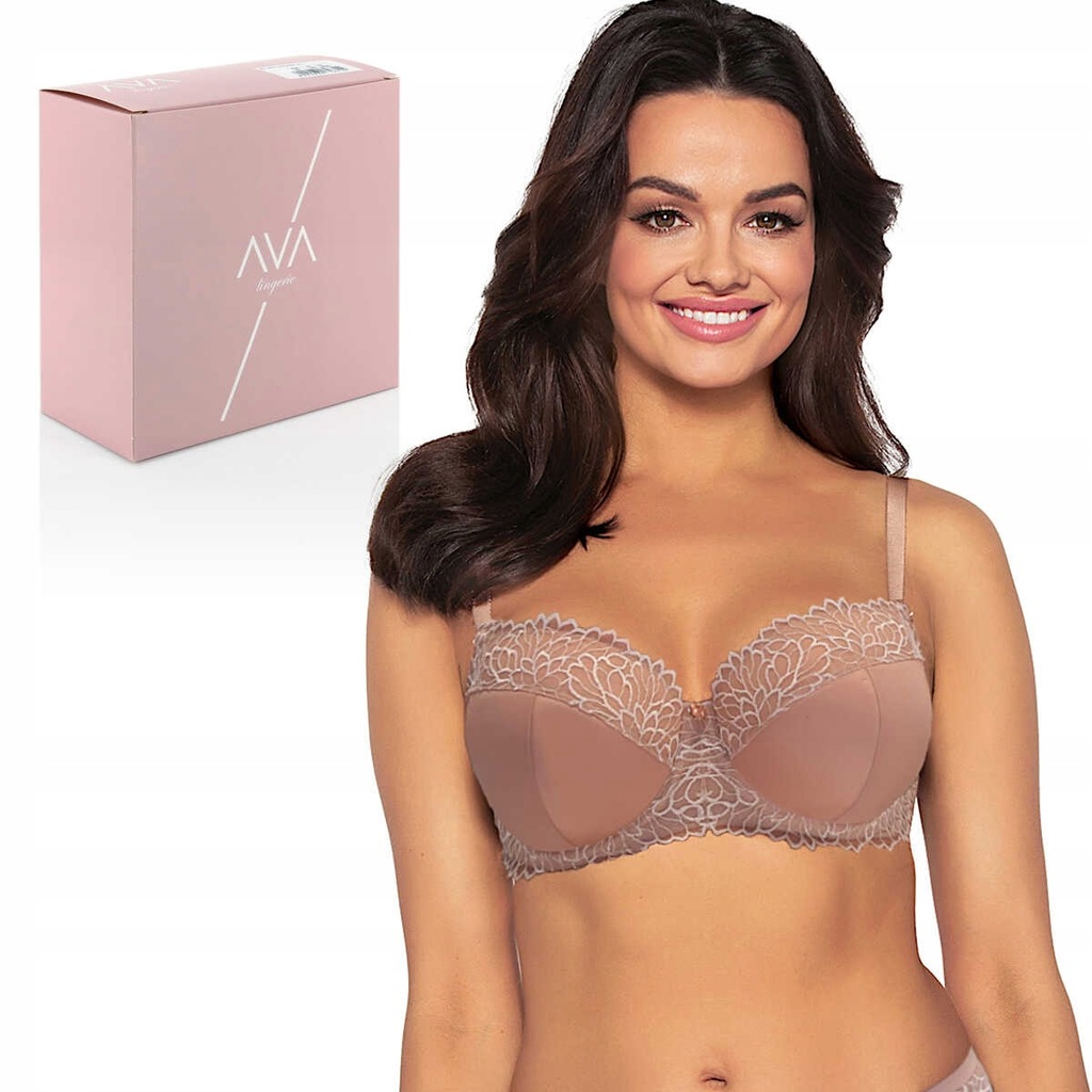 AVA Biustonosz Novato 1030 ancient rose 75F - 14135393003 - oficjalne archiwum Allegro