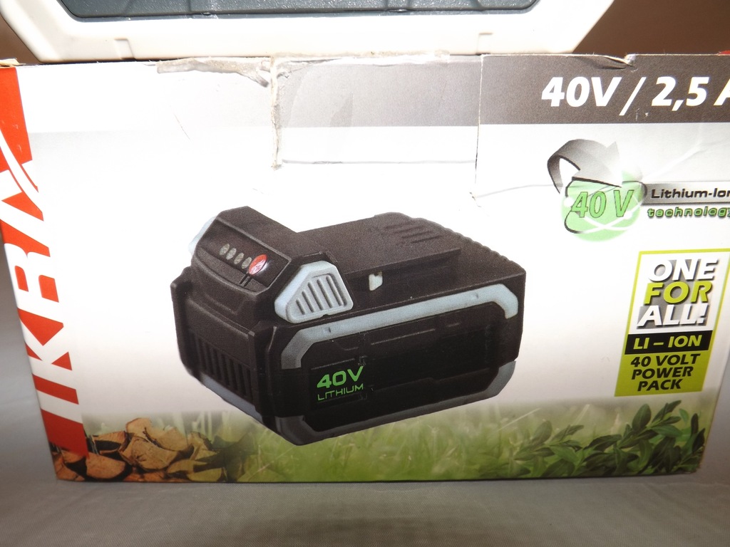 Ikra Akumulator litowo-jonowy 40V 2.5 Ah - 11658333783 - oficjalne archiwum Allegro