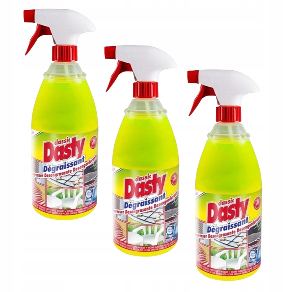 3x Płyn Dasty Classic Degreaser Odłuszczacz 1000ml - 12589717922 ...