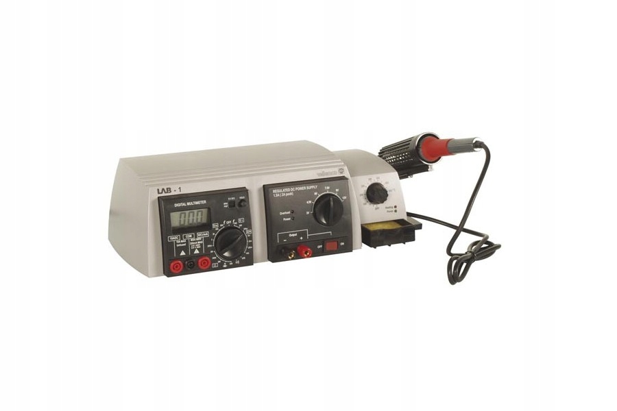 ZASILACZ LABORATORYJNY MULTIMETR STACJA LUTOWNICZA - 9501878777 ...