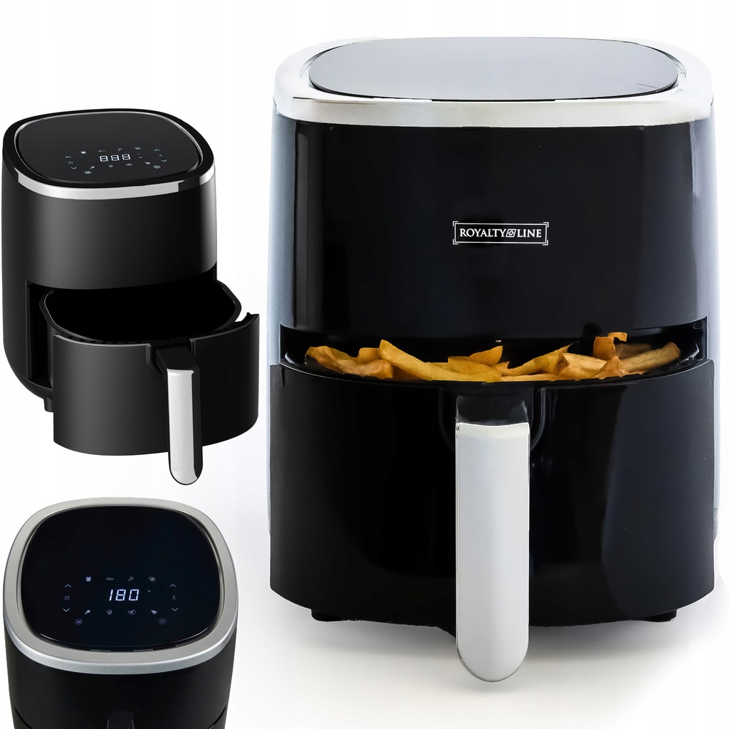 FRYTKOWNICA BEZTŁUSZCZOWA piekarnik FRYTOWNICA AIR FRYER SMAŻENIA PIECZENIA - 15350879404 ...