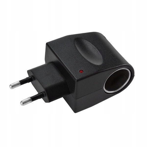 Adapter 230V/12V gniazdo zapalniczki 500mA - 9223278177 - oficjalne archiwum Allegro