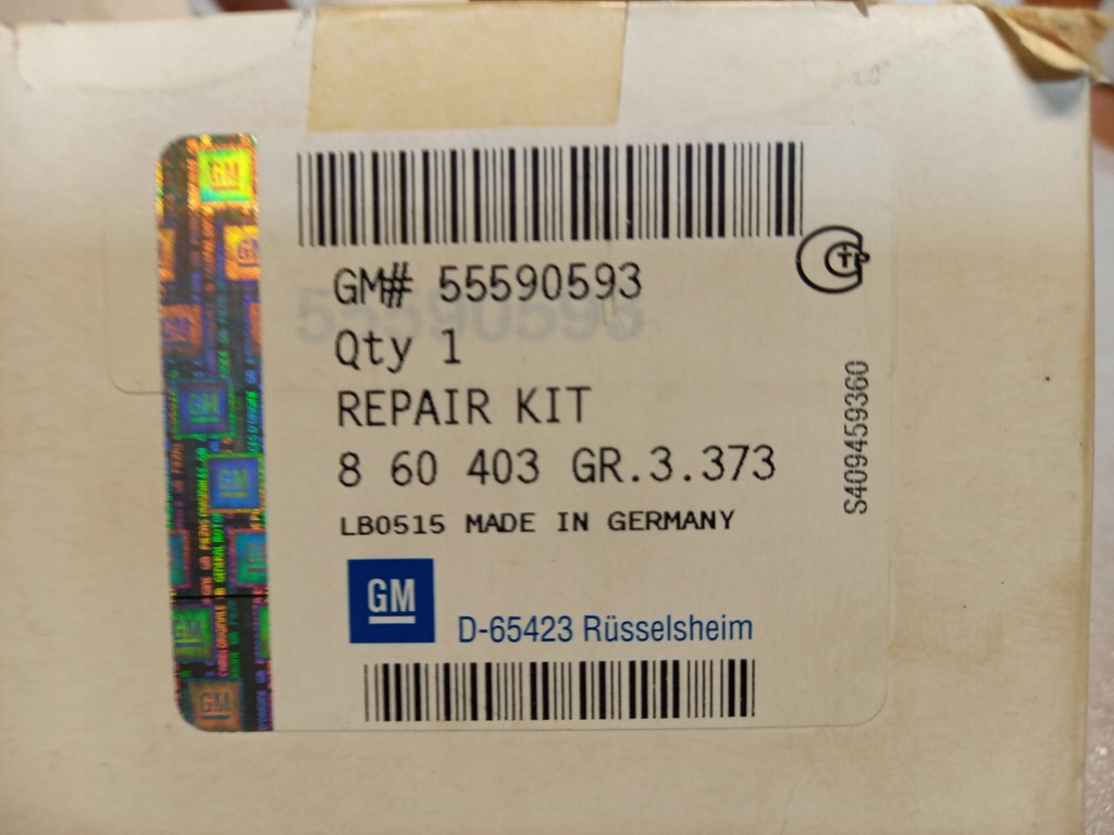 Zestaw Zawór upustowy bocznikowy Turbo OPEL - 12673307634 - oficjalne ...