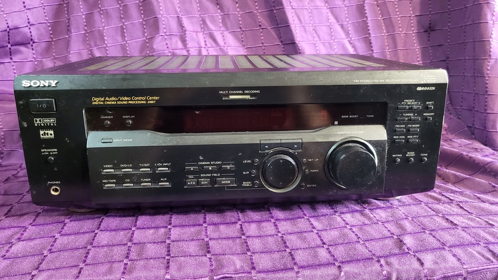 Amplituner Sony STR-DE445 - 13958496178 - oficjalne archiwum Allegro