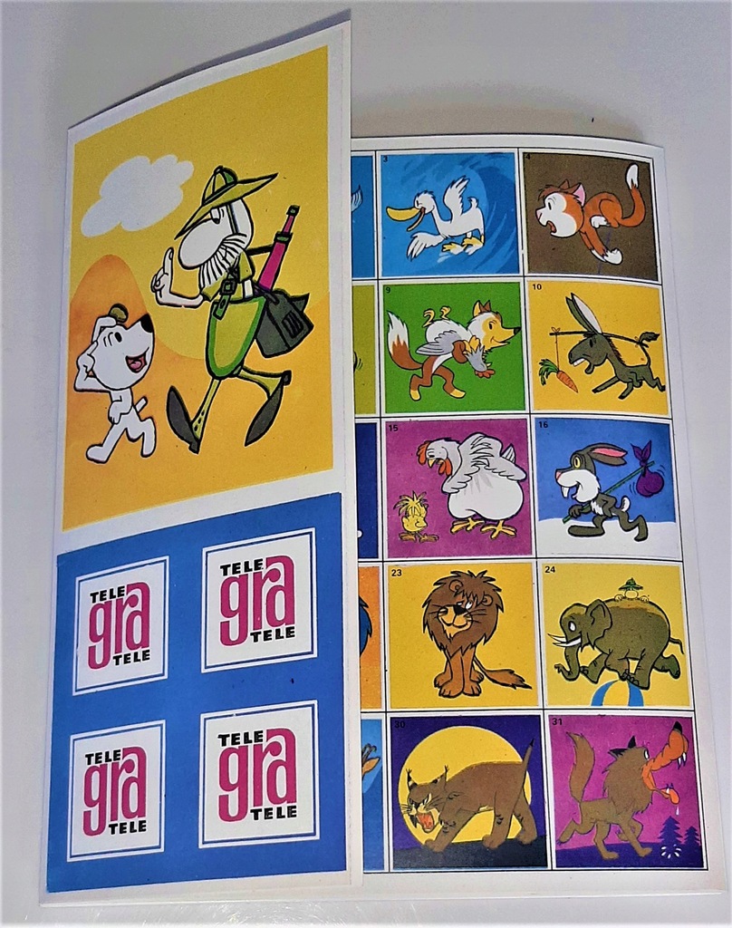 Gra TELE GRA TELE-GRA planszowa PRL dla dzieci - 15435116095 ...